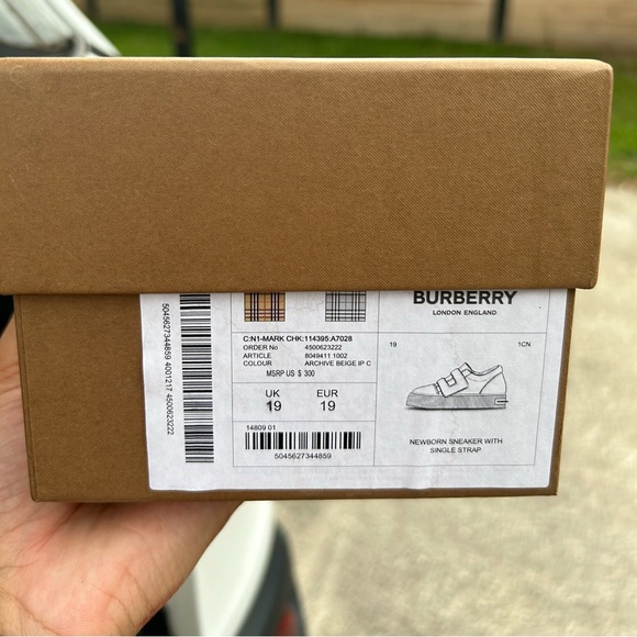 Burberry | Shoes | Burberry Children Shoe | Poshmark